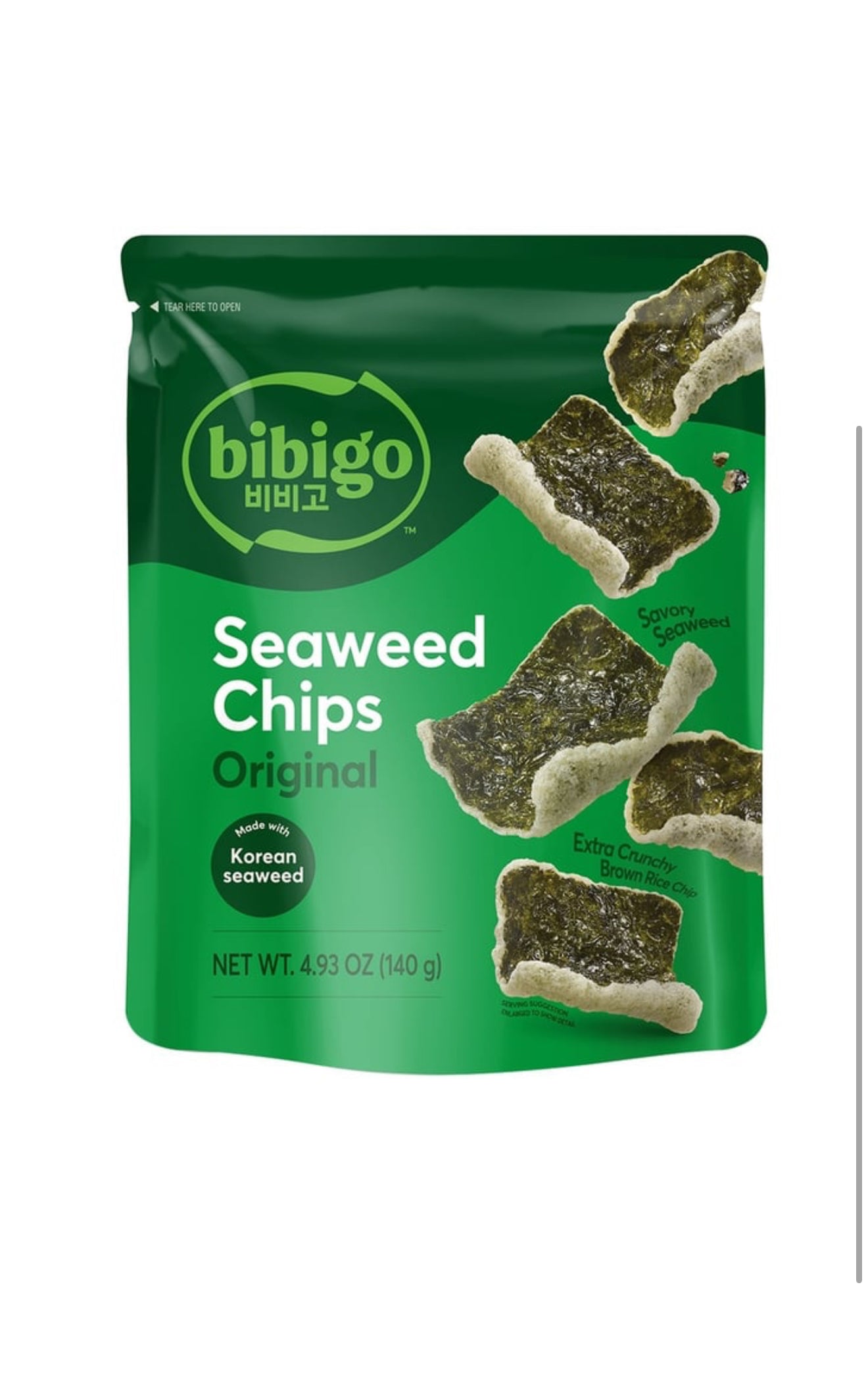 Bibigo Seaweed Chips Original 140 g – Oz Groceries
